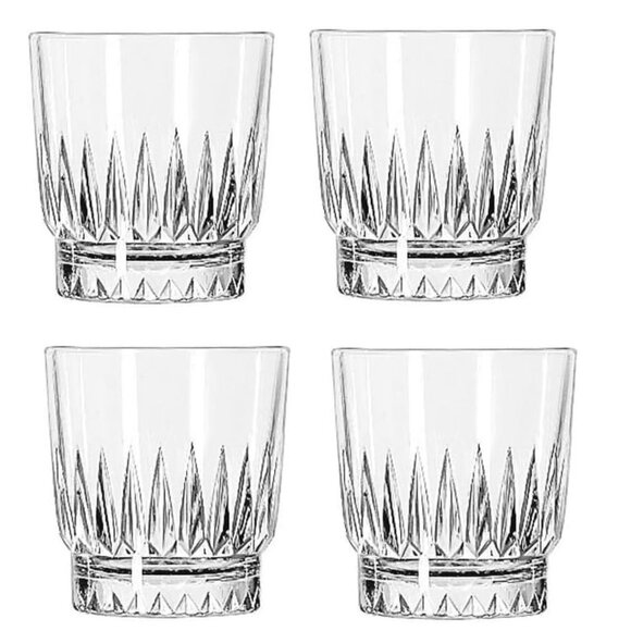 Libbey | Dining | Libbey Winchester Duratuff 2oz Old Fashion Rocks Dof Glasses 827125 Set Of 4 ...